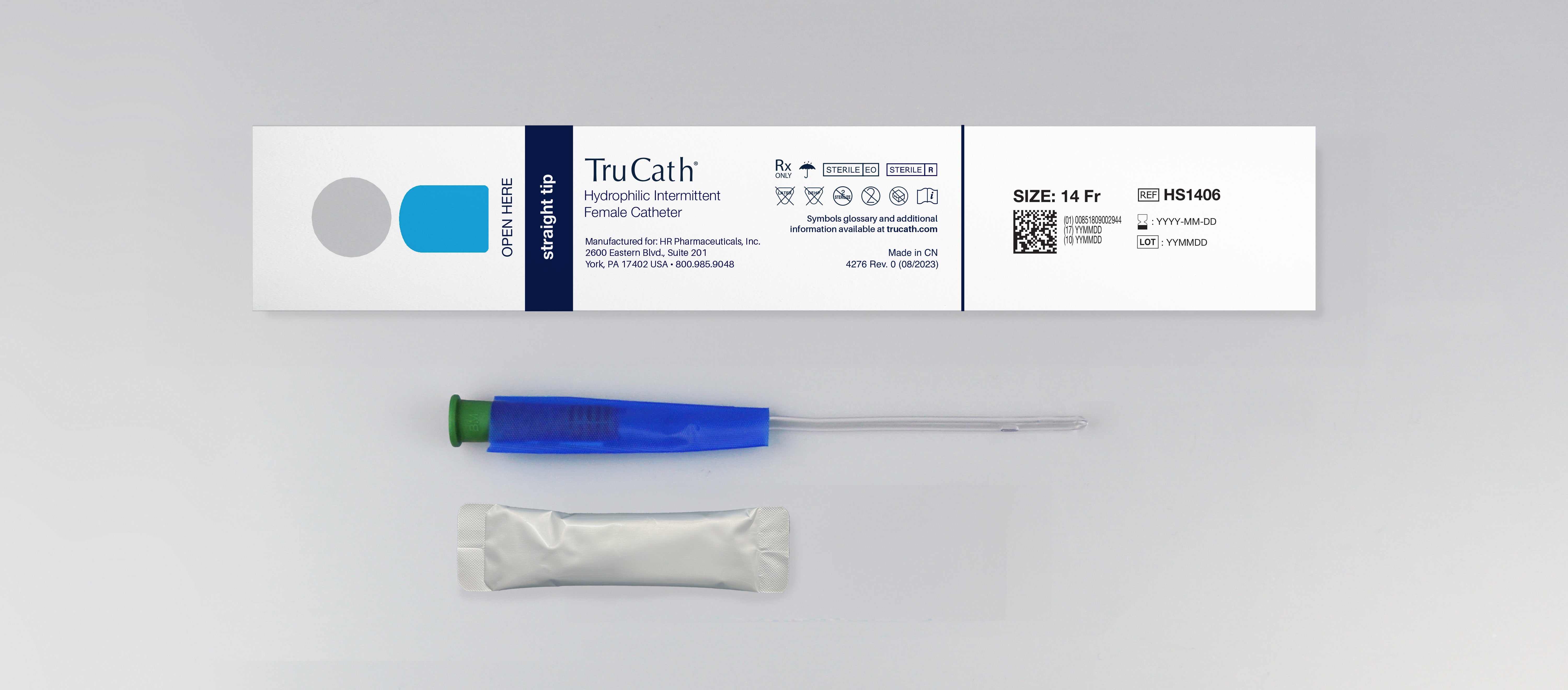 TruCath® Intermittent Hydropholic Catheters | Female | 10 Fr – One ...